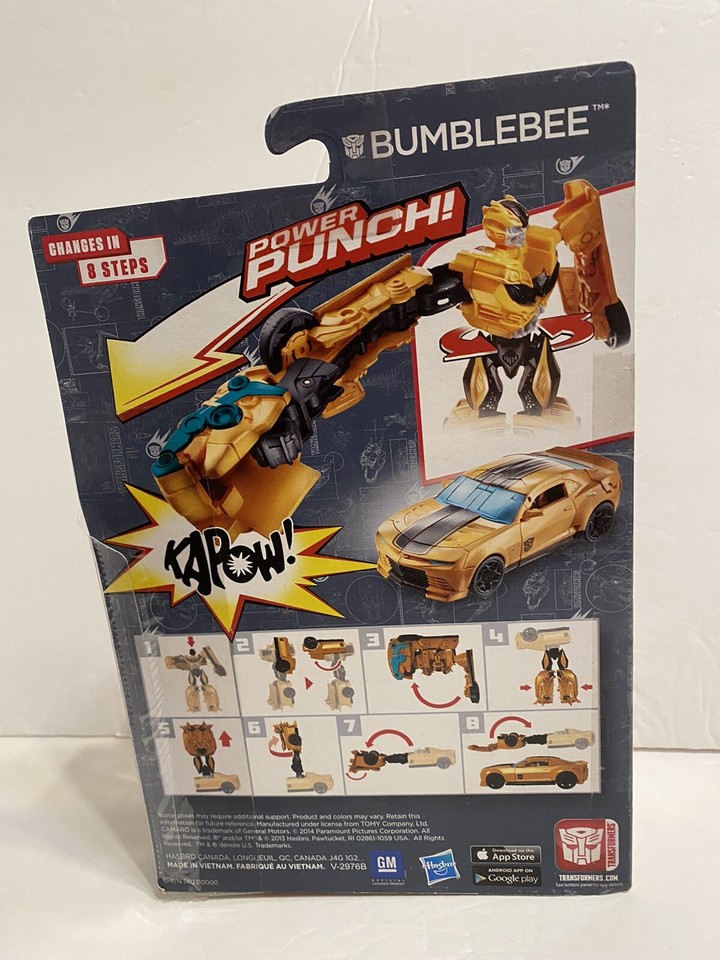 Transformers BUMBLEBEE Action Figure Power Punch Age of Extinction ...