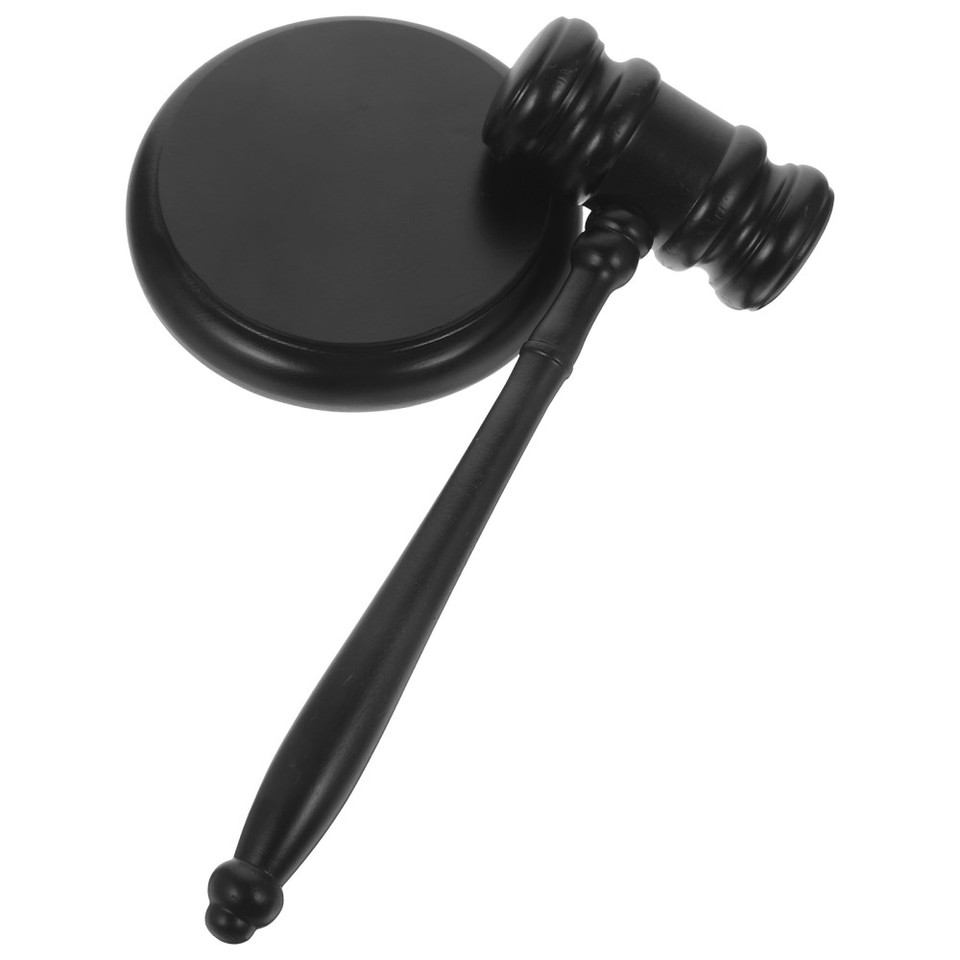 1 Set Judge's Hammer Court Hammers Judge Gavel Auction Gavel Wooden ...