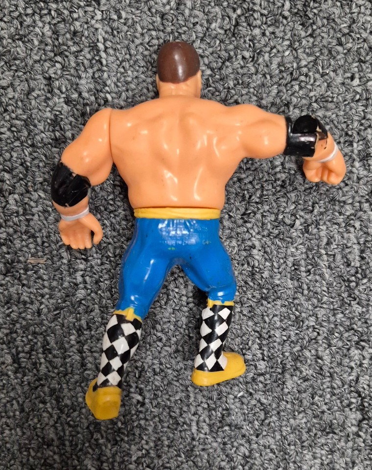 WWF Hasbro Action Figure Jim the Anvil Neidhart 1993 Series 5 WWE Pro ...