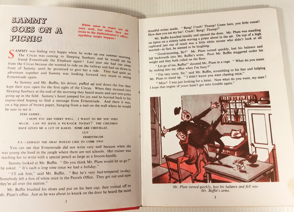 Sammy the Shunter Bumper book, Eileen Gibb, Ian Allan, 1973, (Hardcover ...