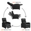 Recliner Chairs Single Modern Reclining Sofas Home Theater Seating Club ...