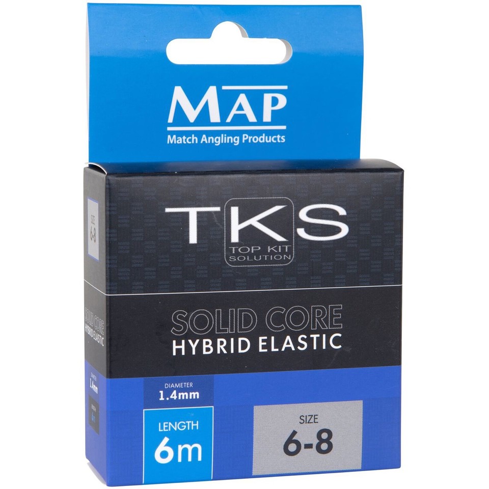 Map TKS Solid Core Hybrid Fishing Elastic - All Colours Sizes Coarse ...