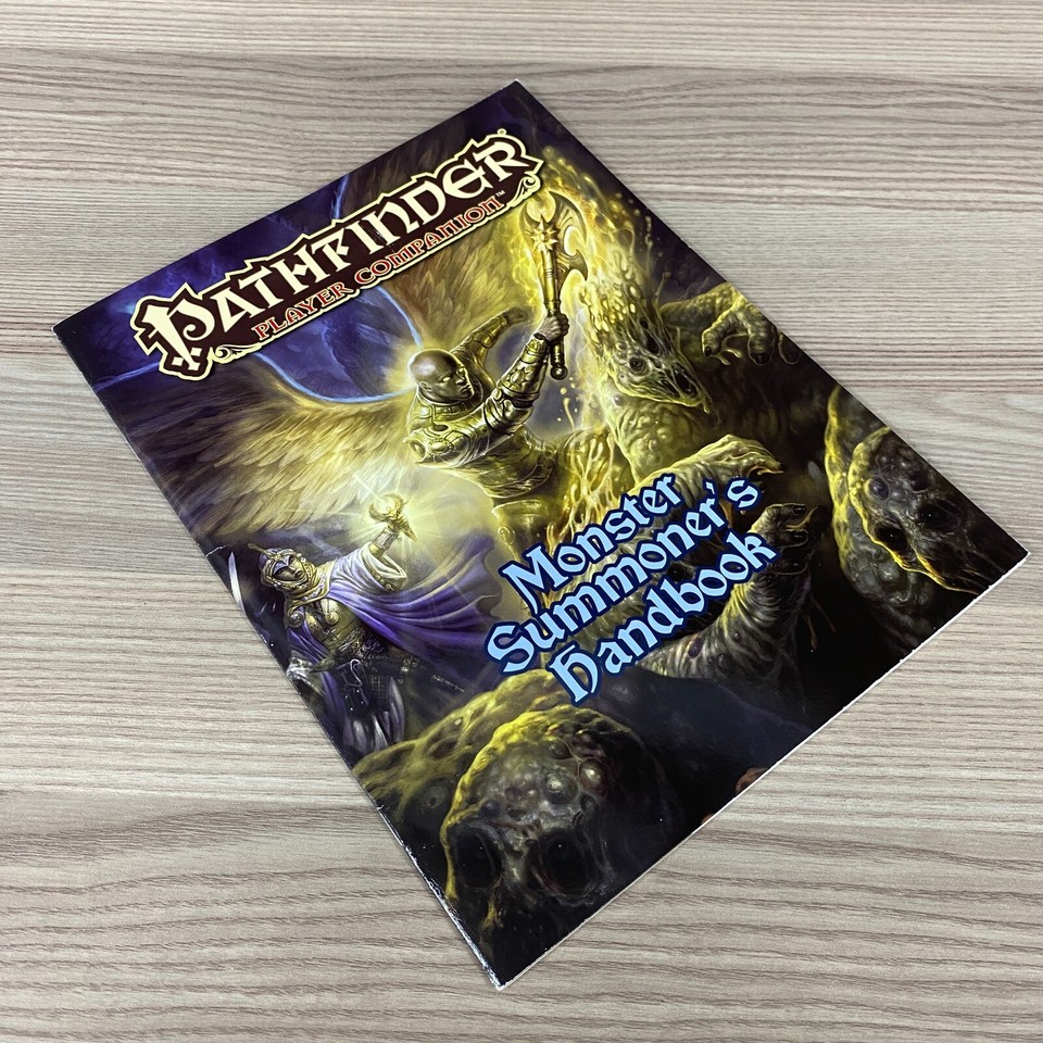 PATHFINDER PLAYER COMPANION MONSTER SUMMONER'S HANDBOOK RPG ROLE PLAY ...