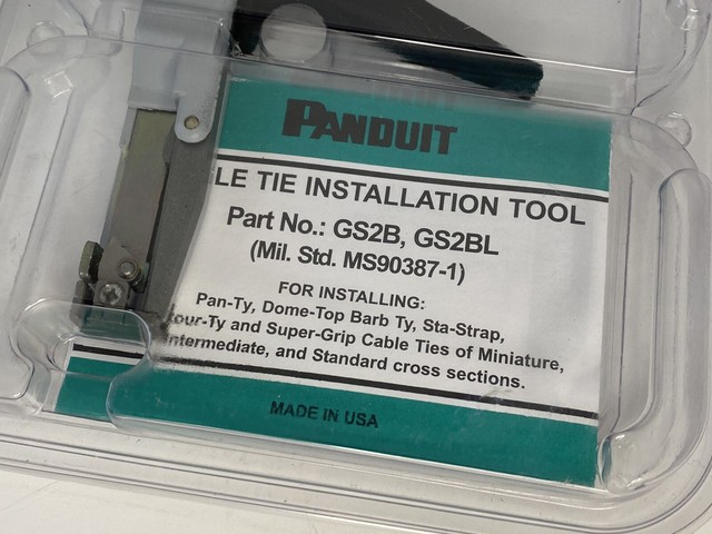 Panduit GS2B Hand Operated Cable Tie Tool for sale online | eBay
