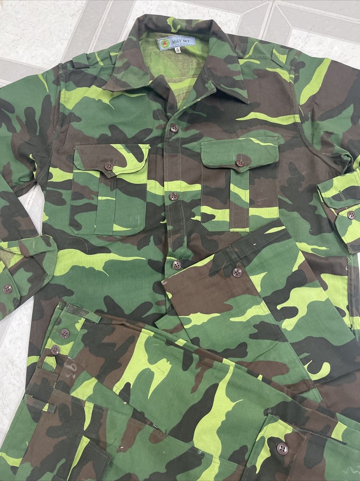 Modern Vietnamese Military K07 Woodland Camo Uniform Set PAVN VPA | eBay