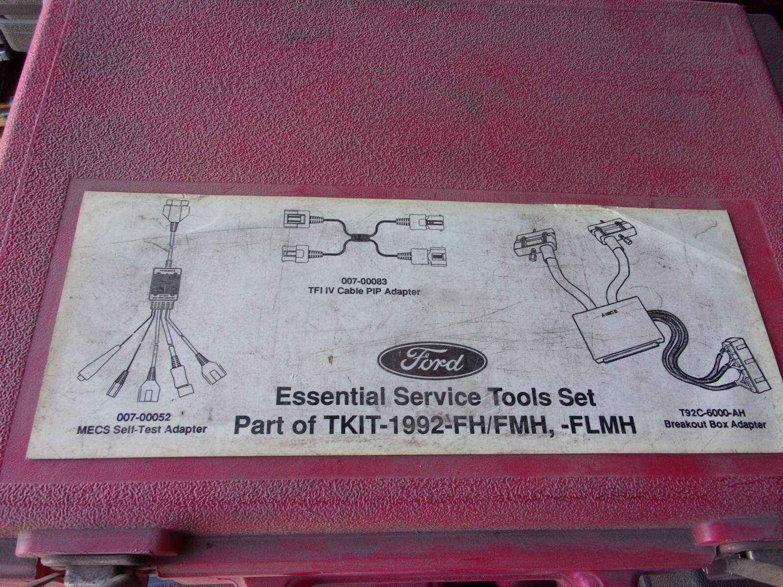 Ford Rotunda TKIT-1992 FH/FMH-FLMH-Inc. 2 Piece Set with 1 Overlay | eBay