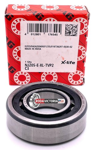 FAG NJ205 E XL TVP2 C3 Cylindrical roller bearing 25*52*15mm | eBay