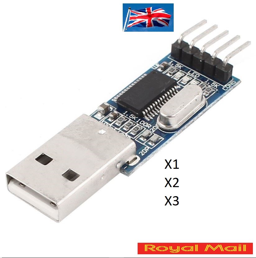 Usb To Rs232 For Arduino Ttl Pl2303hx Adapter Auto Converter Module # ...