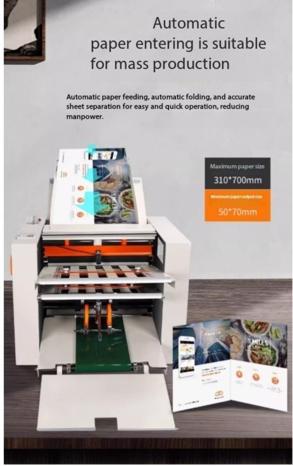 Electric Paper Folding Machine Creasing Machine Manual Folding Machine ...