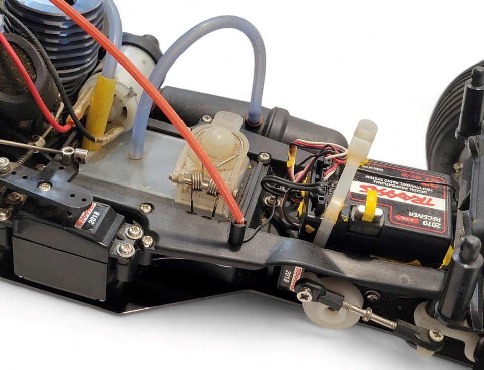 TRAXXAS NITRO RUSTLER 1:10 2WD TRX PRO .15 EZ START STADIUM TRUCK RC ...