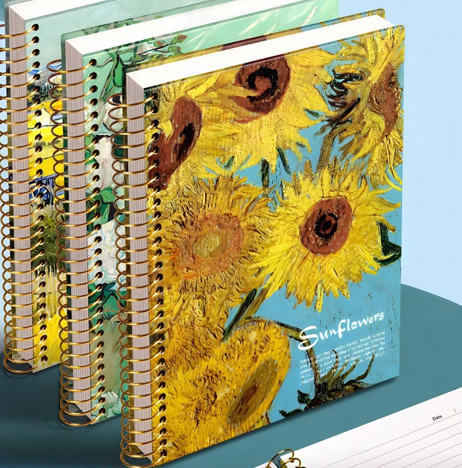 Large Spiral Notebook, B5, 300 Pages, 8x10 Big Notebook, Hardcover ...