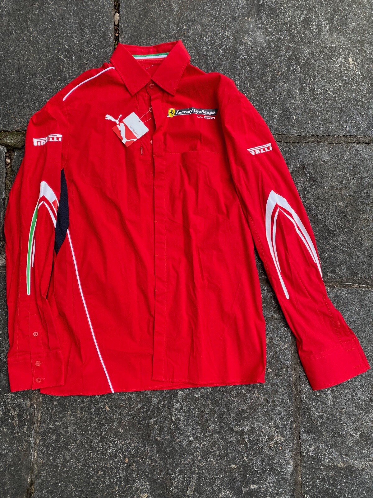 Rare Vintage Puma Scuderia Ferrari Challenge Shirt / Hemd / Chemise | eBay