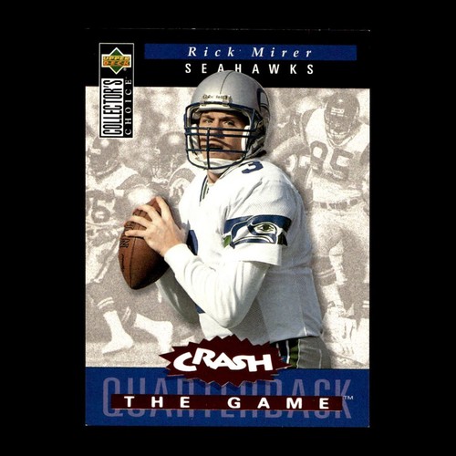 Rick Mirer 1994 Collector's Choice Seattle Seahawks #C3 R327A 4 | eBay