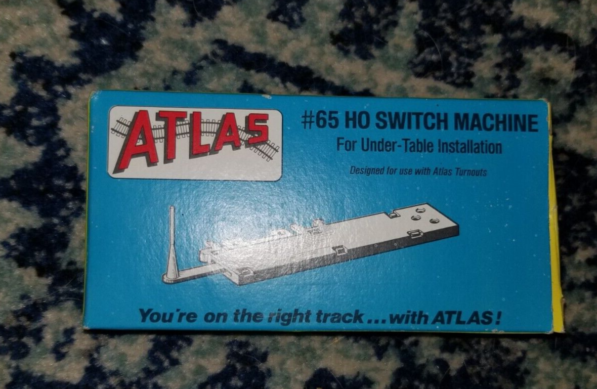 HO Atlas 65 Switch Machine NIP MB | eBay