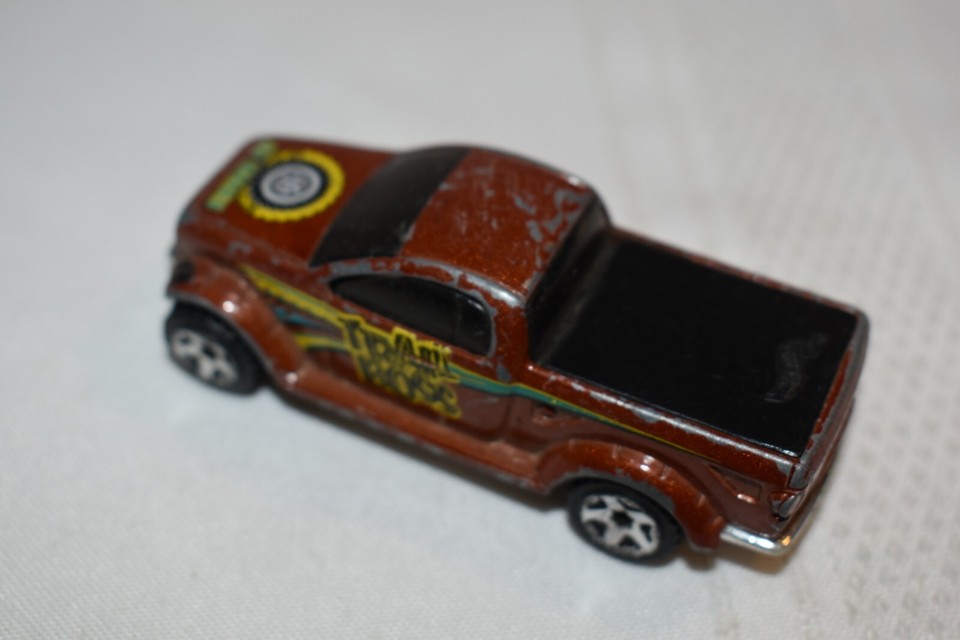 Hot Wheels Brown Dodge Powerwagon Pick-up Truck Trash Boss Made in ...