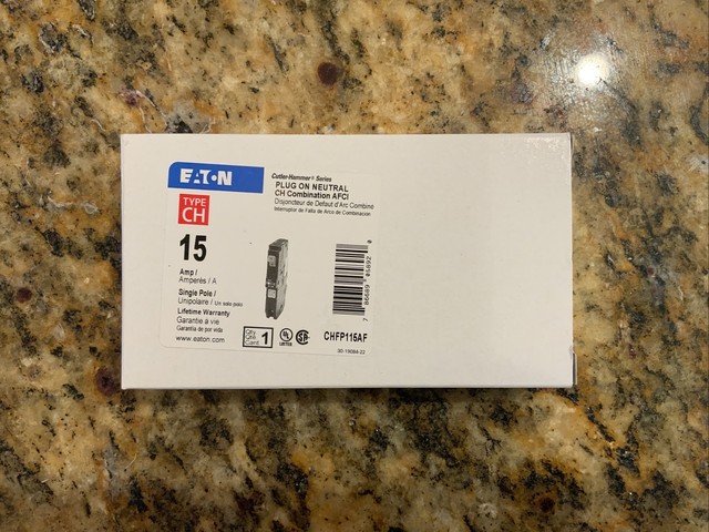 Eaton CHFP115AF 15A 120/140V Circuit Breakers for sale online | eBay
