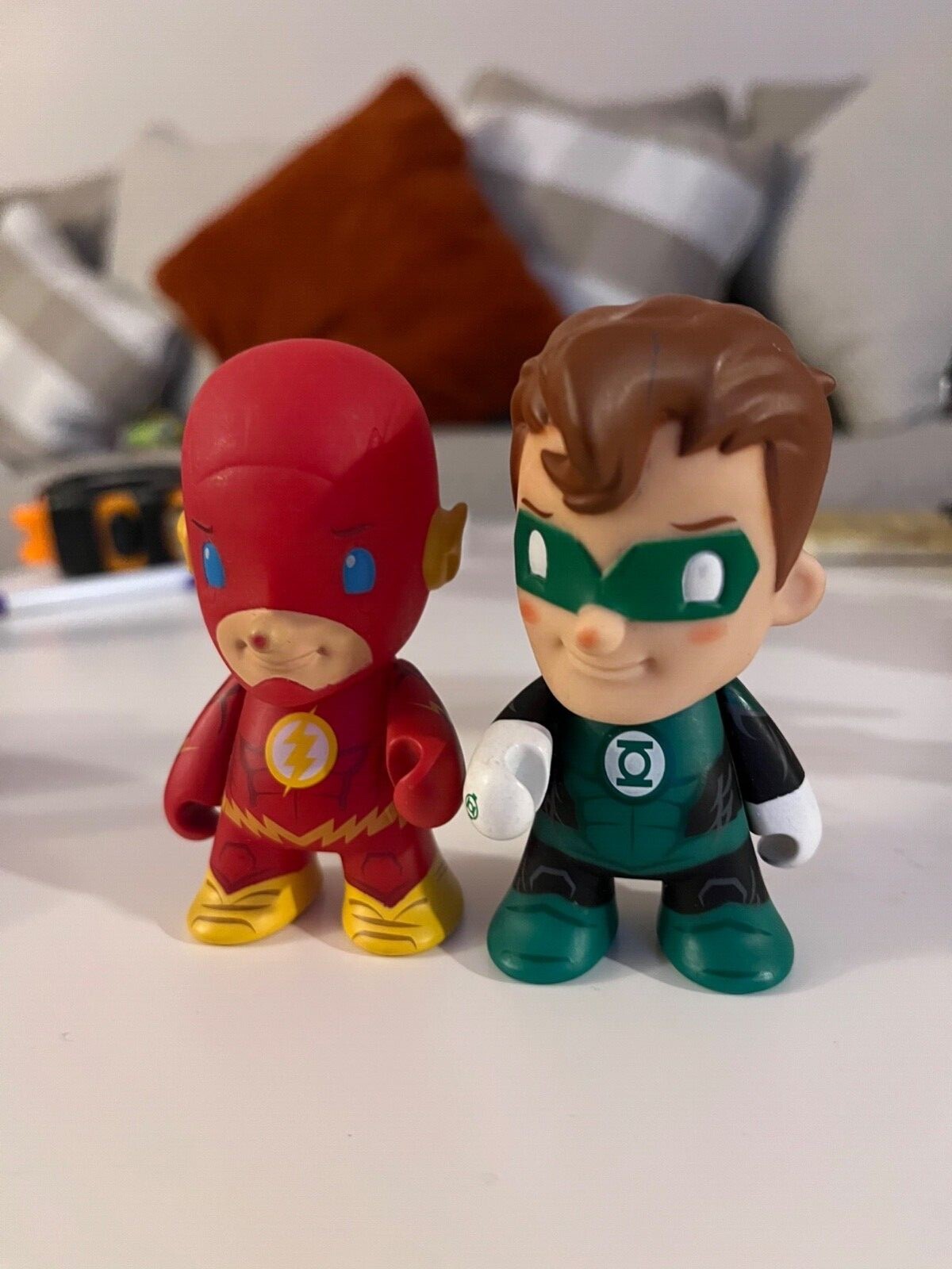 KIDROBOT DC COMICS MYSTERY MINIS Green Lantern and Flash VINYL FIGURE ...