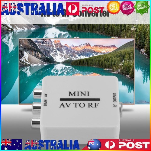 AV To RF Video Converter Mini HD Video Adapters Box Support 67.25/61 ...