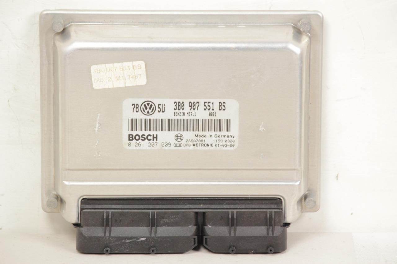 01-02 AUDI A6 VW PASSAT ENGINE COMPUTER BRAIN BOX CONTROL ECU ECM 3B0 ...