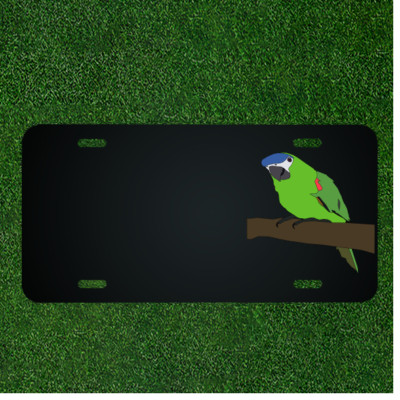 Custom Personalized License Plate With Add Names To Parrot Bird Nature ...