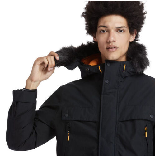 $399 TIMBERLAND MEN'S Heritage NORDIC EDGE EXPEDITION PARKA Fur Jacket ...