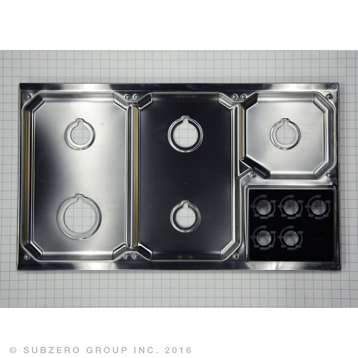 NEW WOLF BURNER PAN ASSEMBLY for COOKTOP 36" CT36G-2 SWS | eBay