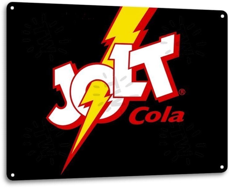 Jolt Cola Logo Jolt Cola Aufkleber Etsy.de