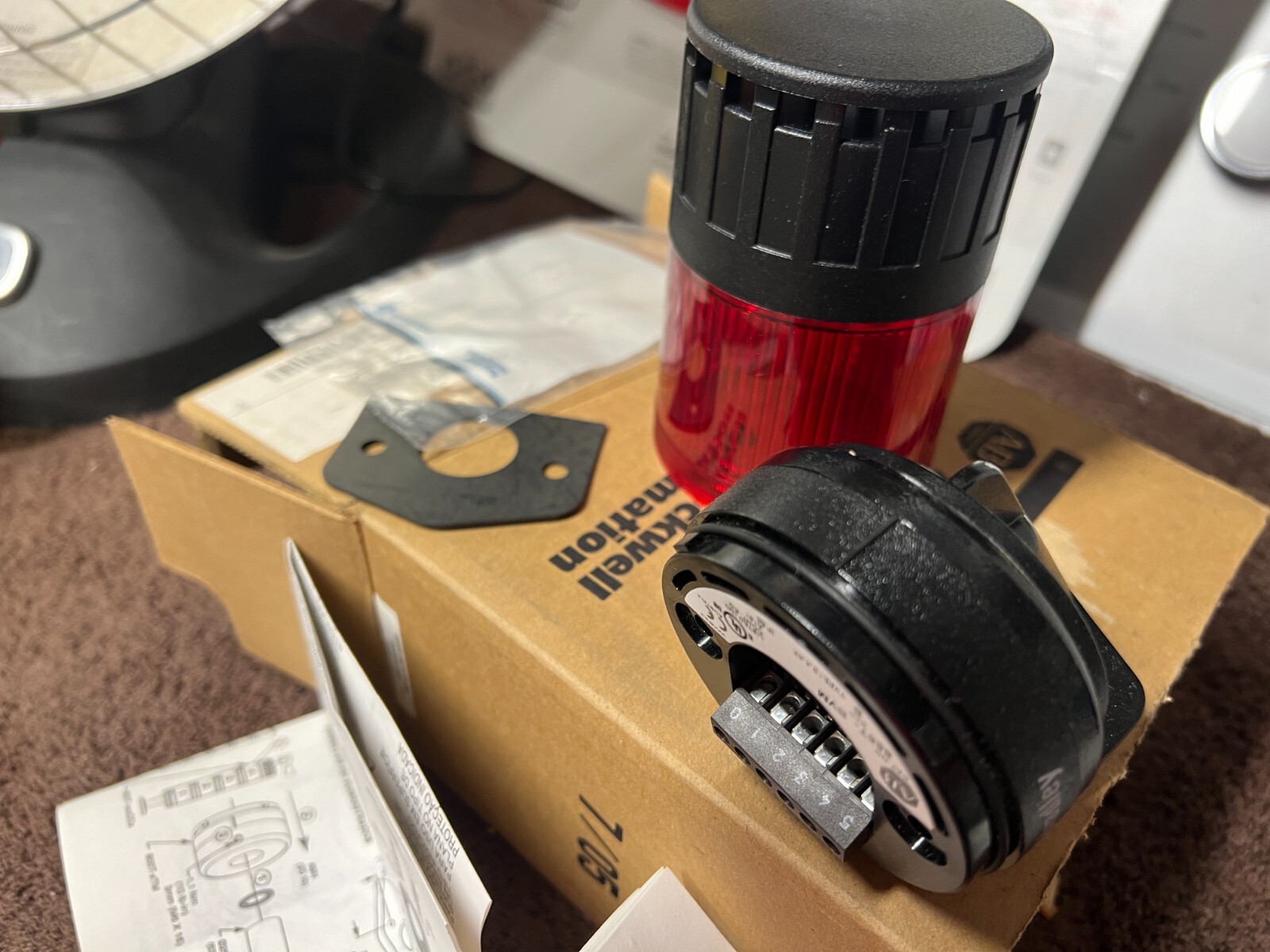 Allen Bradley Tower light stack assembly 55TV-B10H4, Red- NEW | eBay