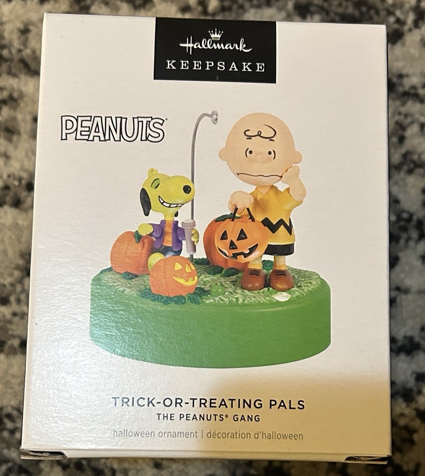 Hallmark 2024 Peanuts Trick-or-Treating Pals The Peanuts Gang | eBay
