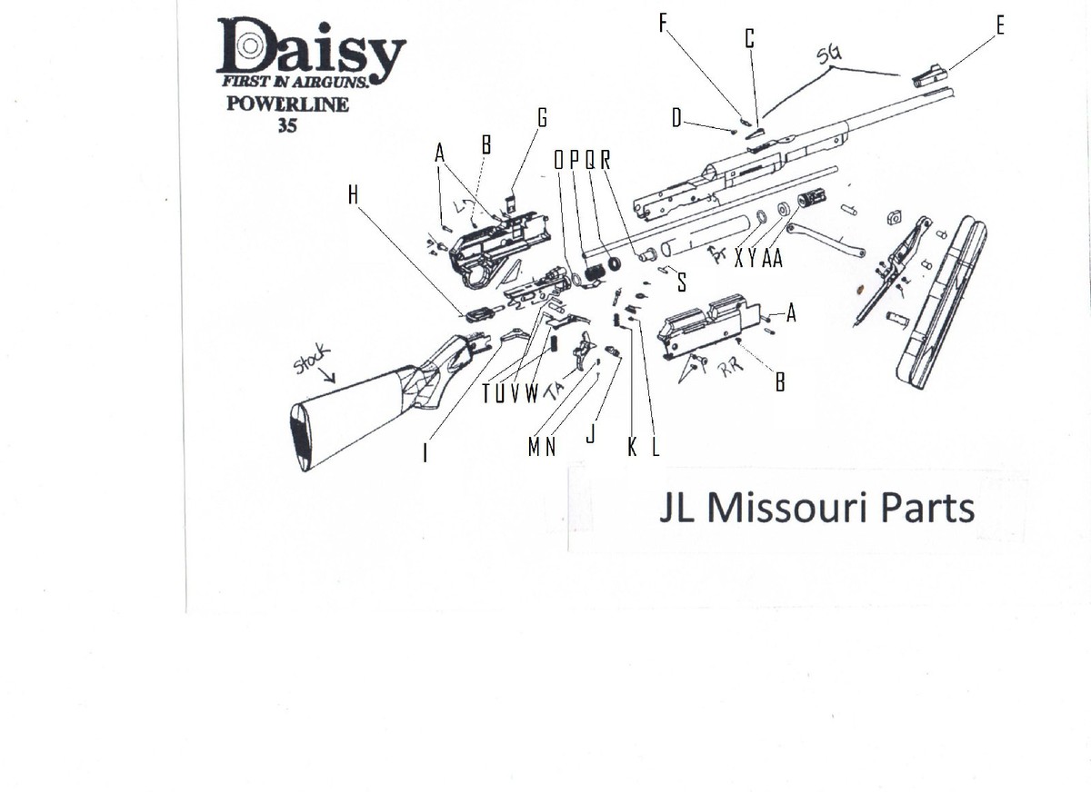 Daisy Gun Parts