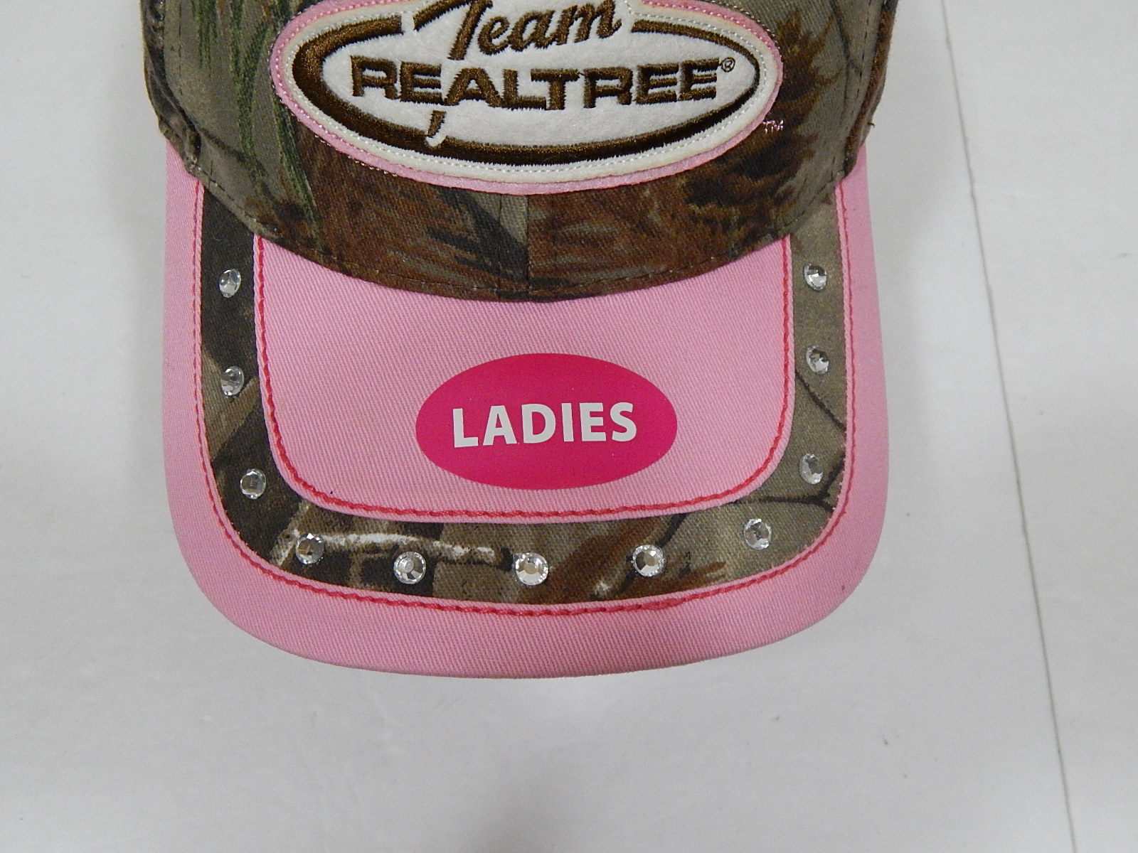 TEAM REALTREE Hat Women's Brown & Pink Adjustable | eBay
