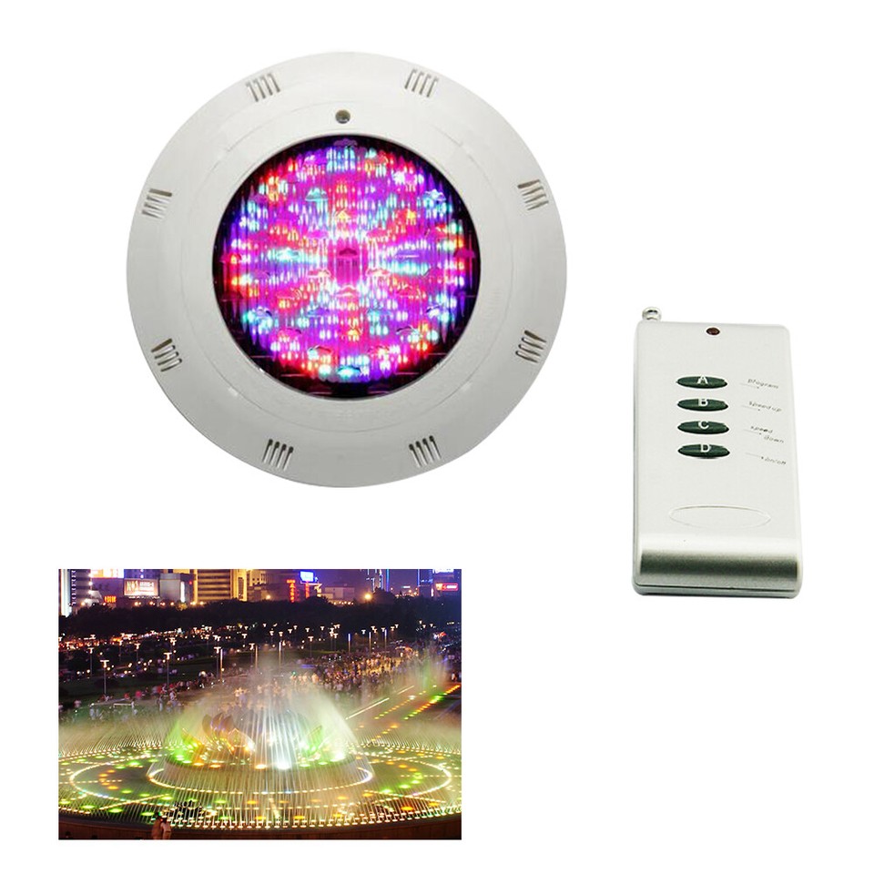 18W RGB LED Underwater Lamp Swimming Pool Light Color-Change 12V with ...