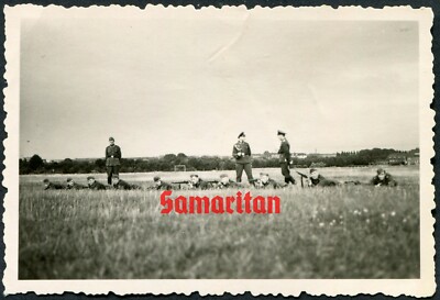 F1 WW2 ORIGINAL PHOTO OF GERMAN WEHRMACHT SOLDIERS AT A SHOOTING RANGE ...