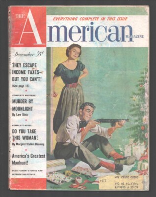 MAG: American Magazine 12/1952- pulp fiction-classic car ads-Ed Gordon ...