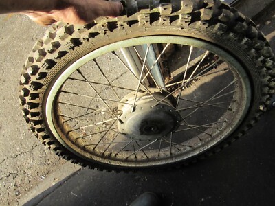 1970s vintage frank cooper 250 islo front wheel rim hub | eBay