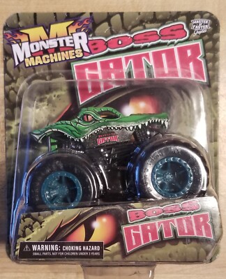 Monster Machines "Boss Gator" Monster Truck 1:64 Diecast NIB | eBay