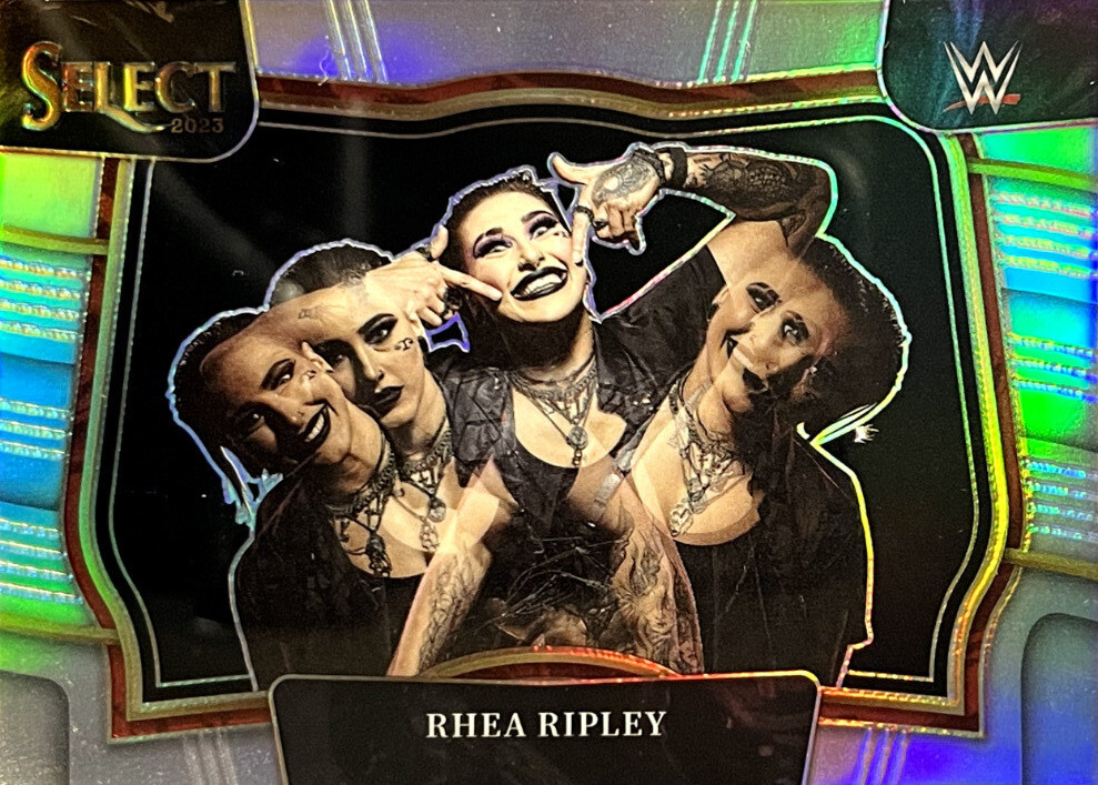 2023 Panini Select WWE - Ringside Silver Prizm #221 Rhea Ripley for ...