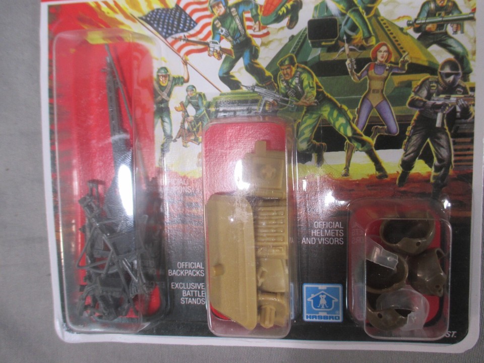 GI Joe Battle Gear ACCESSORY PACK #1 Factory Sealed HIGH GRADE Vintage ...