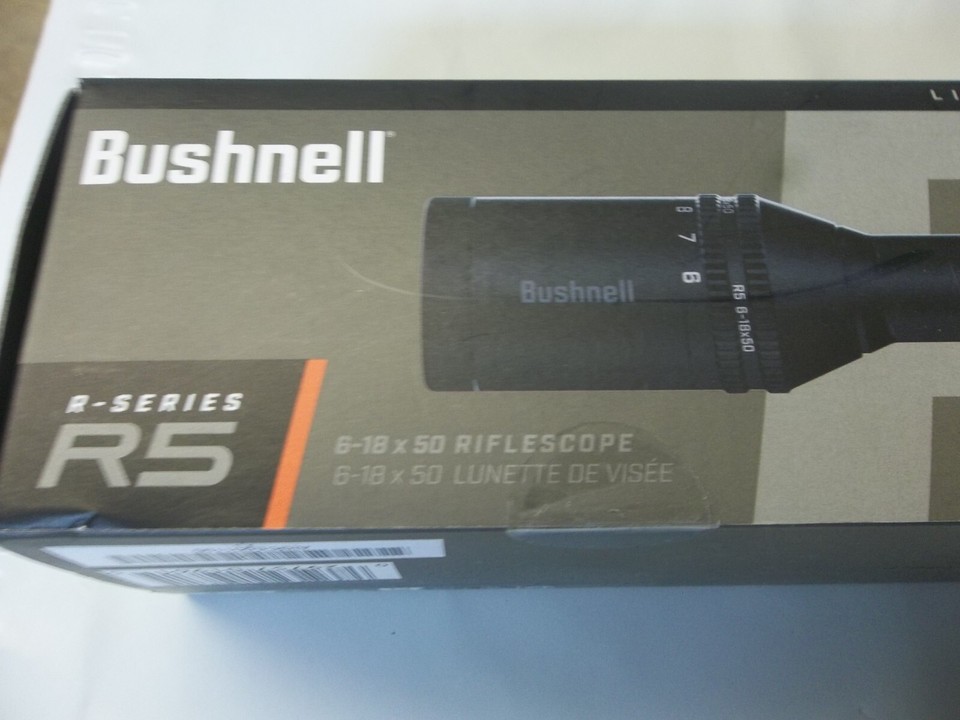 Bushnell R5 6-18x50 Riflescope with Illuminated R5-61850S25 | eBay