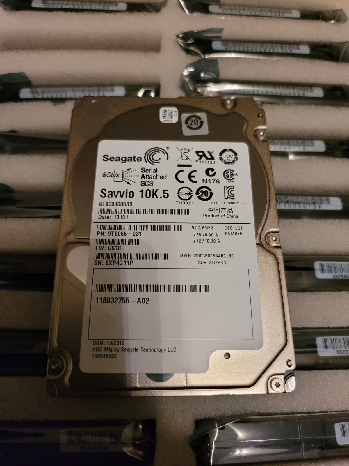Seagate Savvio 300GB, 10000 RPM, (2.5") (ST9300605SS) 5711045064418 ...