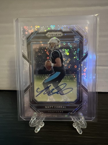 2022 Panini Prizm Rookies No Huddle Prizm Auto Matt Corral #304 Rookie ...