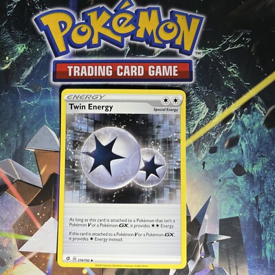 Pokemon TCG SS Rebel Clash 174/192 Twin Energy Card | eBay