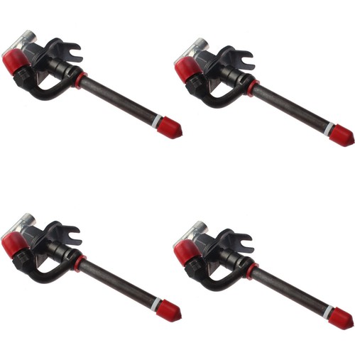 4X Fuel Injector RE38087 RE36939 For John Deere 310C 410C 710B 8875 ...