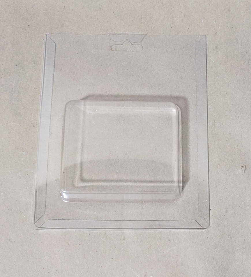 NEW 60pcs 7 1/8" x 6" Clear Plastic Hanging Display Clamshell Retail ...