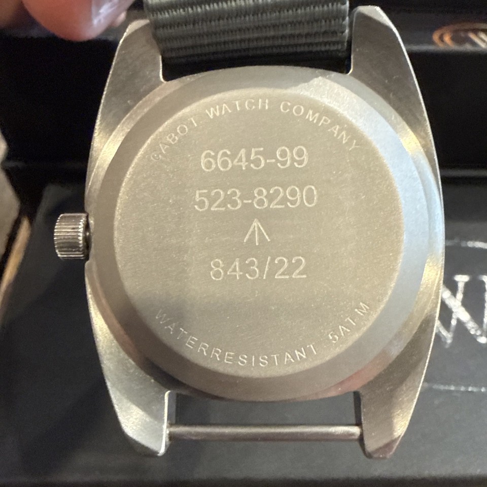 CWC Mellor-72 W10 Mechanical (Cabot Watch Company), USA Shipping | eBay
