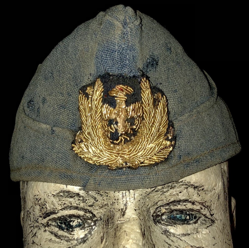 Original WW2 Fascist Italian Army Infantry Major Uniform Hat Mussolini ...