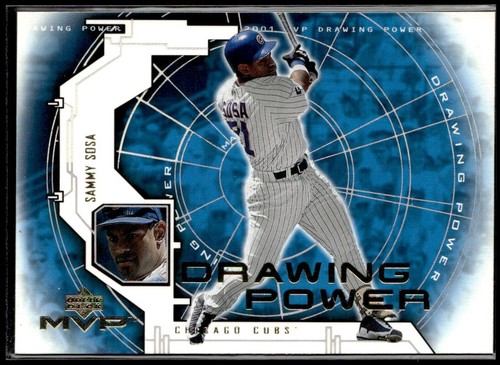 2001 Upper Deck MVP Drawing Power #DP9 Sammy Sosa | eBay