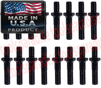 16PC Rocker Arm Bolt 7/16" Stud for Ford Chevy | eBay