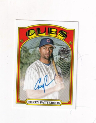 2022 COREY PATTERSON TOPPS ARCHIVES FAN FAVORITE AUTO/AUTOGRAPH CHICAGO ...