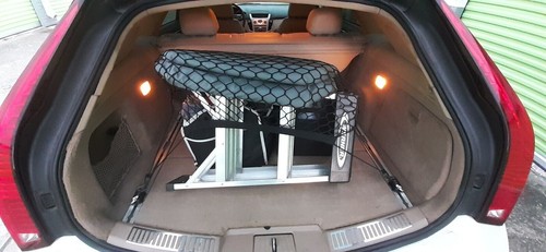 Rear Trunk Floor Style Web Cargo Net for CADILLAC CTS WAGON 2010-2014 ...
